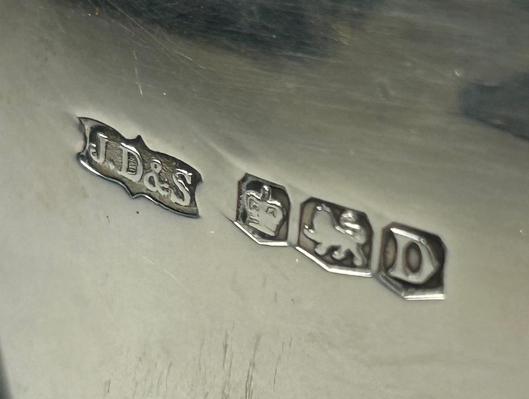 Lot 140 - A SILVER TEA SERVICE BY JAMES DEAKIN AND