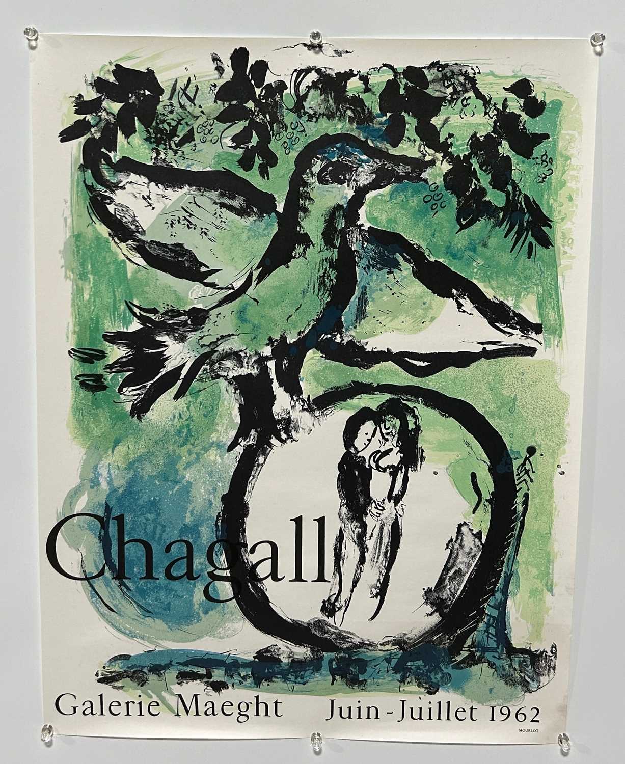 Lot 5 - MARK CHAGALL: 'GALERIE MAEGHT' POSTER,
