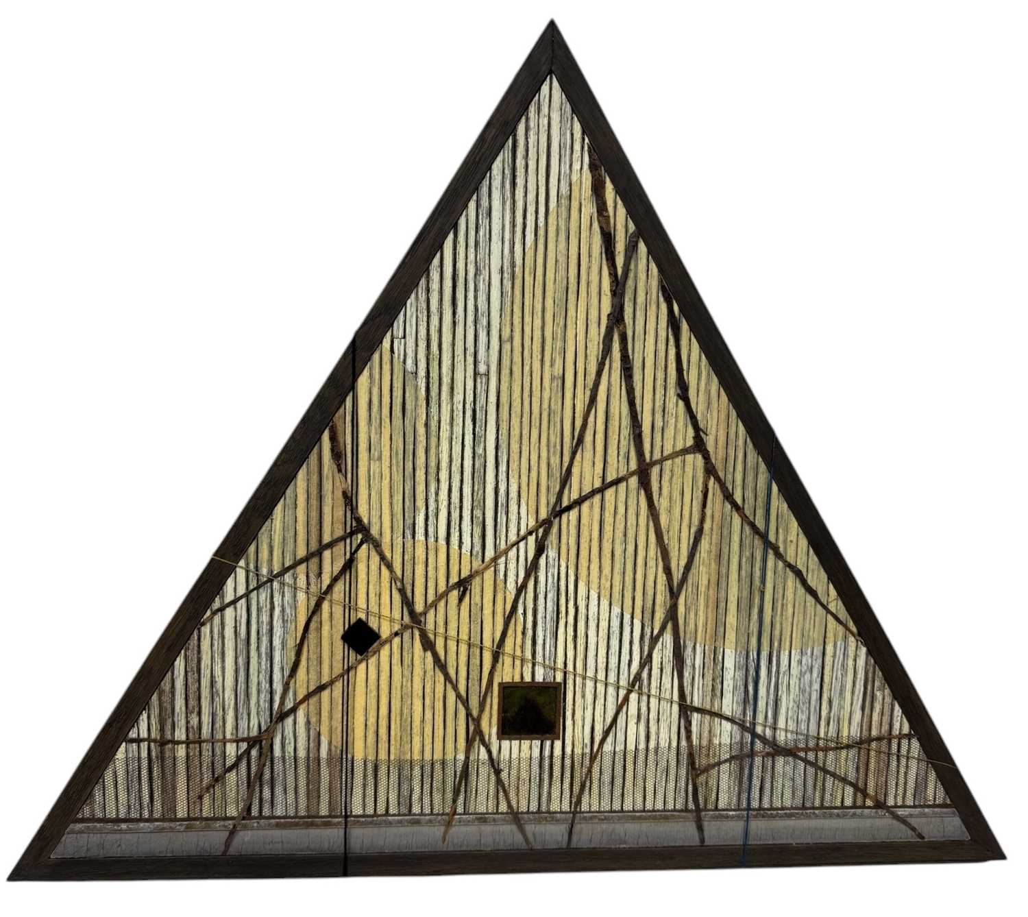Lot 717 - DAVID THORPE: A MIXED MEDIA COLLAGE 'THE
