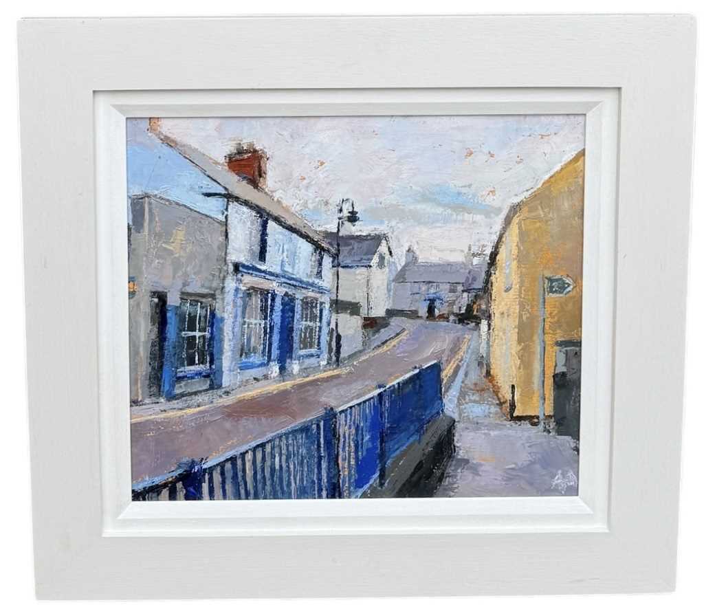 Lot 149 - ANNE ASPINALL: AN OIL PAINTING ON BOARD