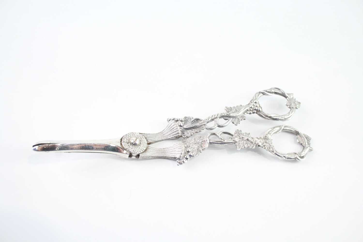 Lot 400 - A PAIR OF VICTORIAN .925 STERLING SILVER