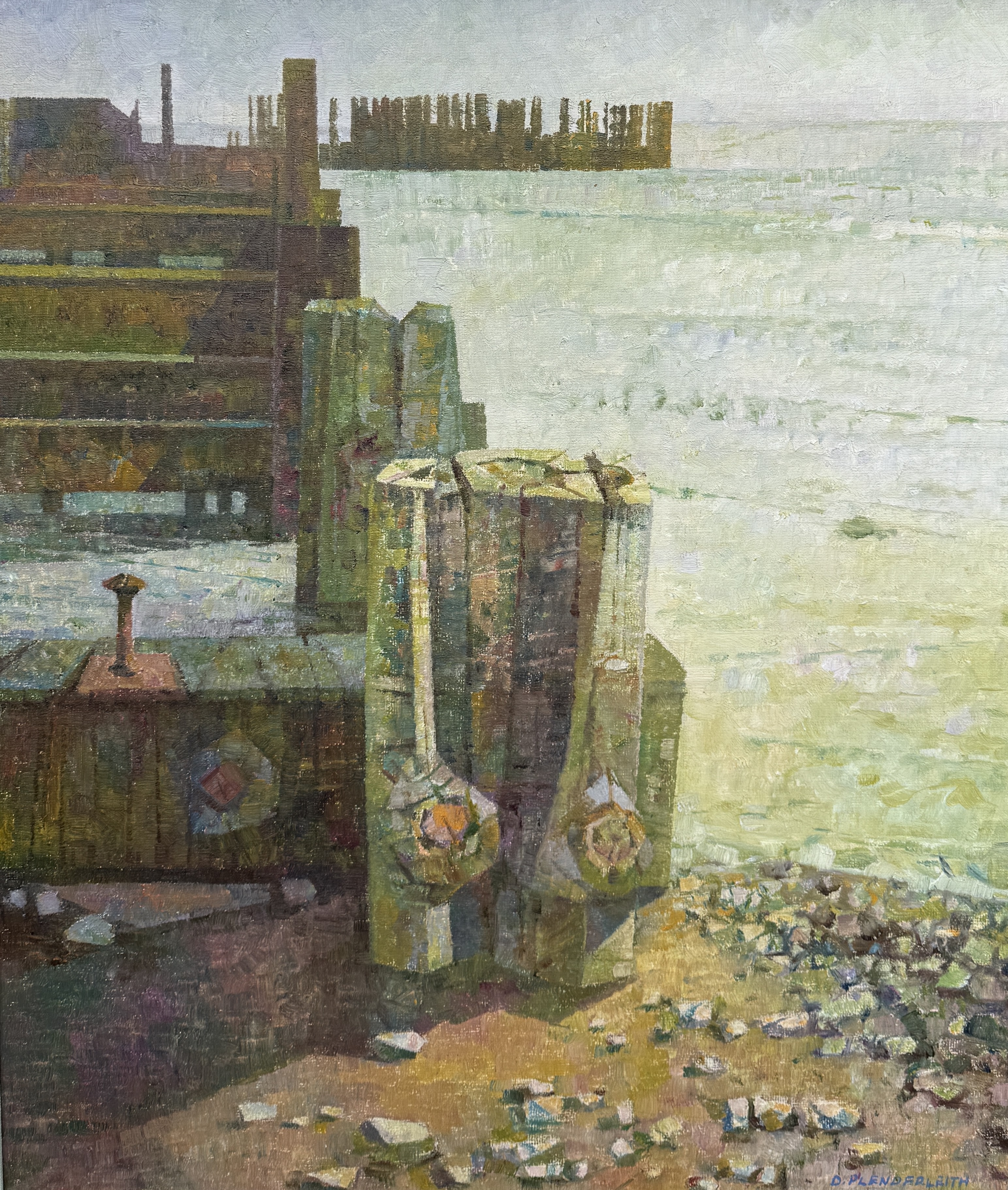 Lot 78 - DONALD PLENDERLEITH (1921-1995): AN OIL