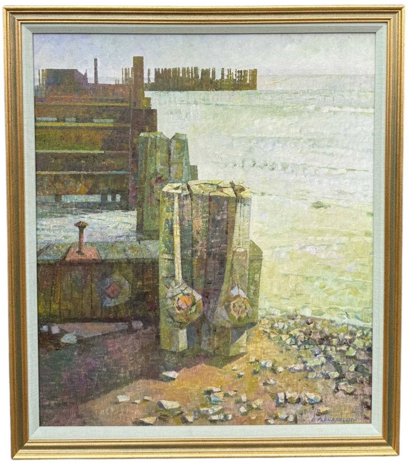 Lot 78 - DONALD PLENDERLEITH (1921-1995): AN OIL