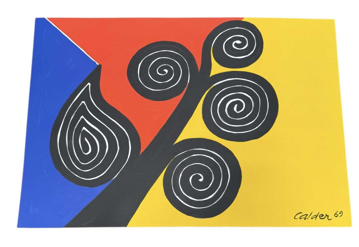 Lot 473 - ALEXANDER CALDER (AMERICAN 1898-1976): A