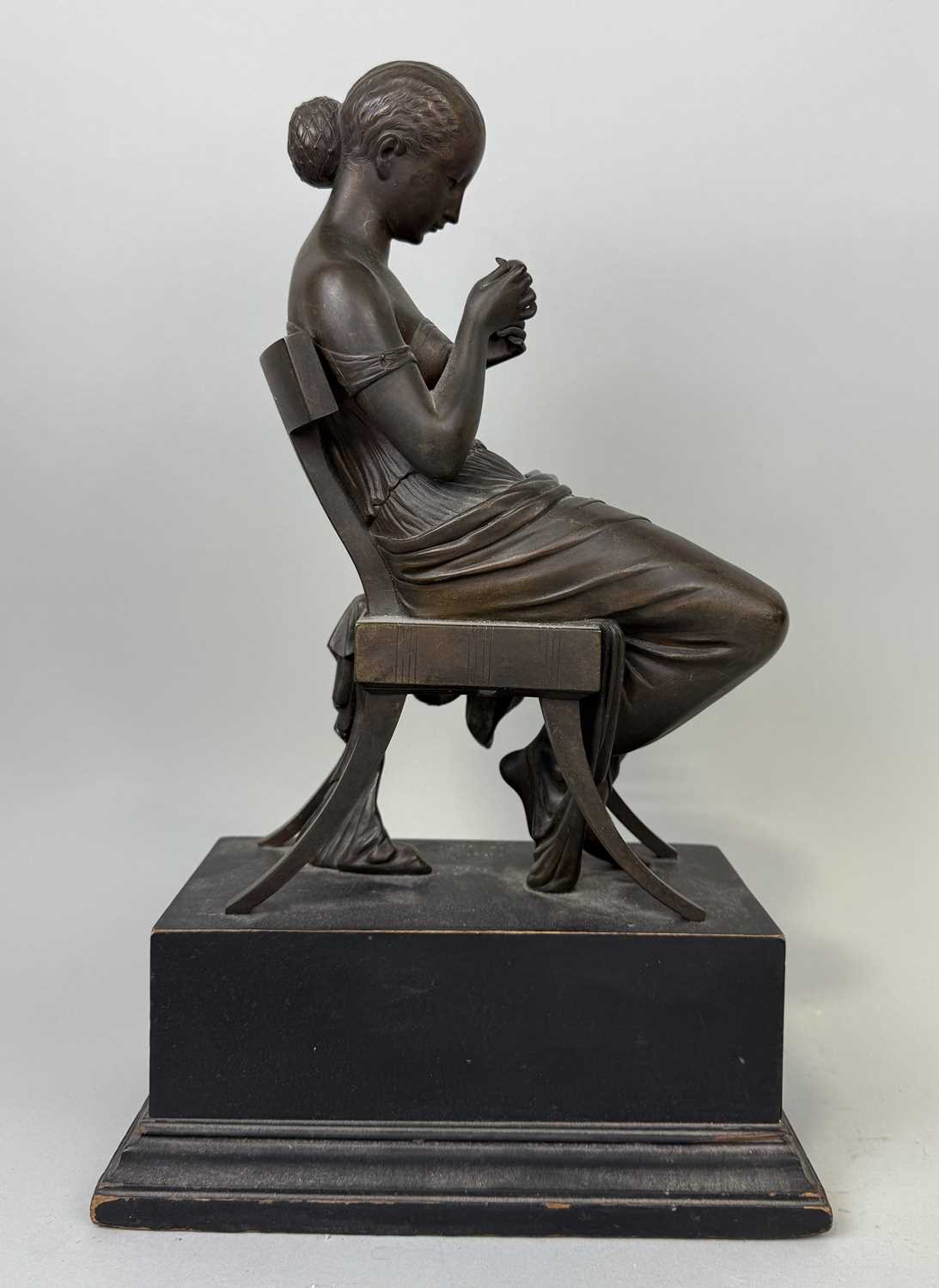 Lot 436 - LOUIS KLEY (1833-1911): A BRONZE SCULPTURE