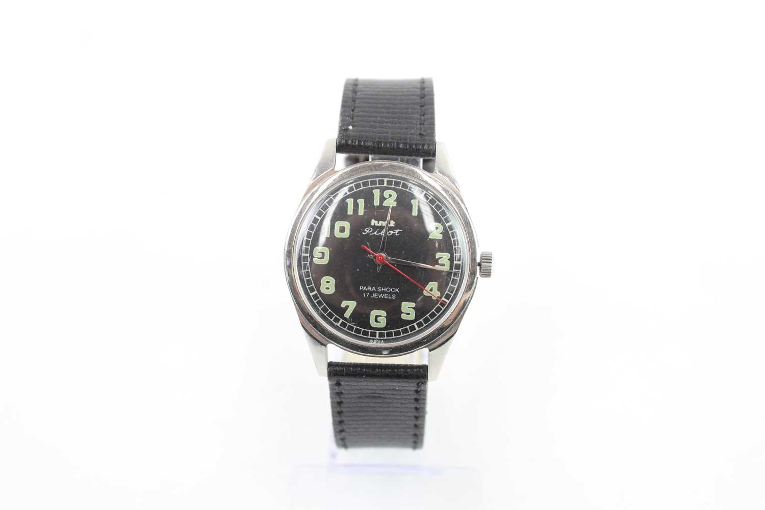 Lot 315 - AN INDIAN HMT PILOT WATCH