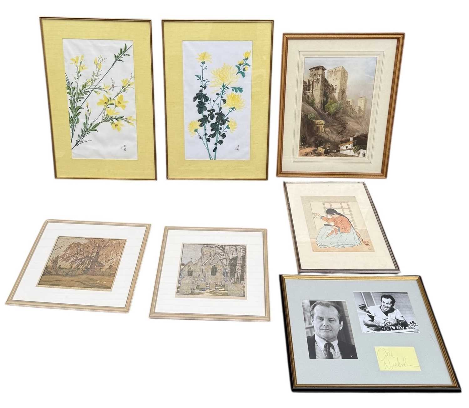 Lot 604 - A COLLECTION OF PAINTINGS/PRINTS TO INCLUDE
