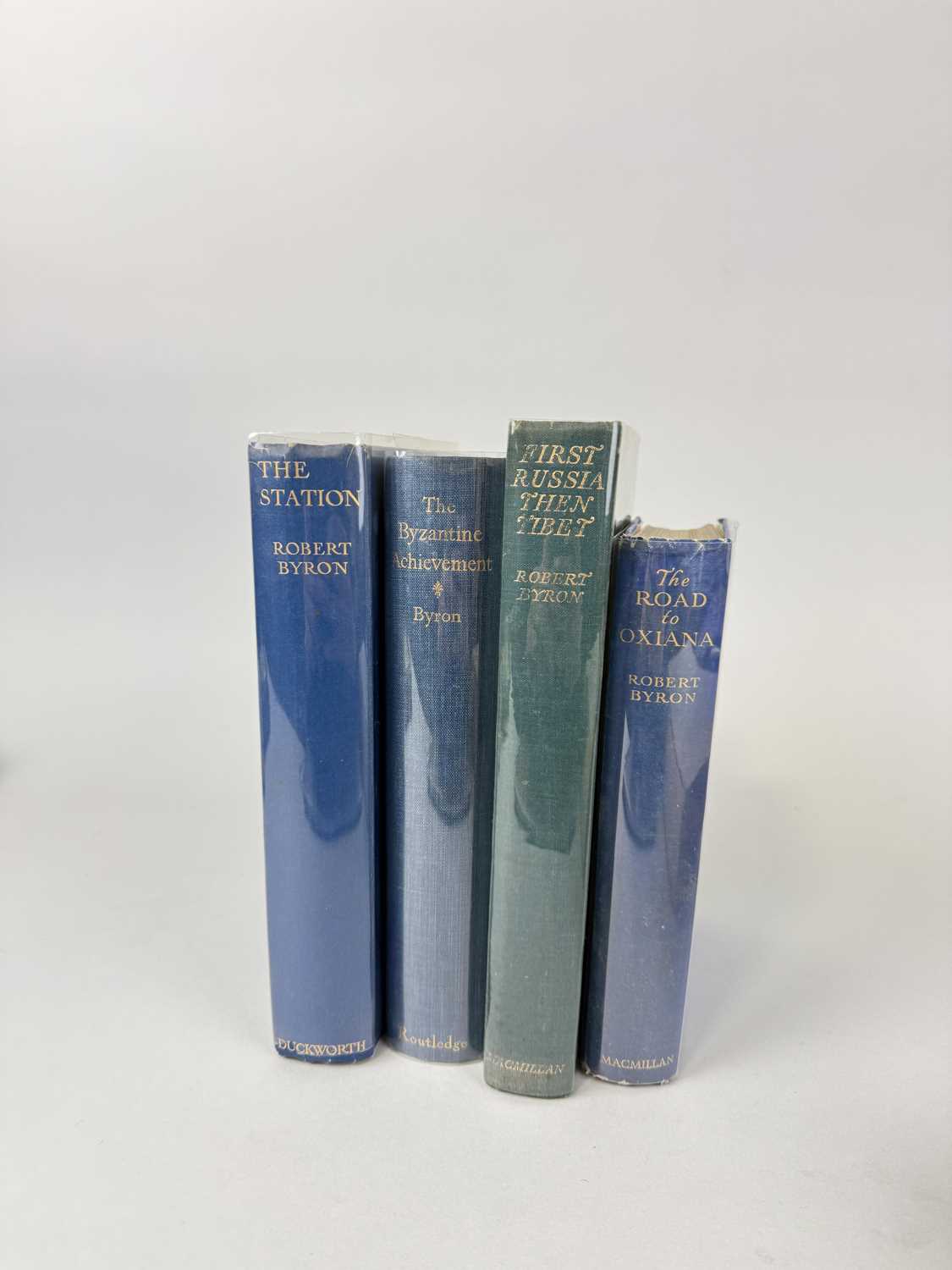 Lot 397 - ROBERT BYRON: FOUR FIRST EDITIONS TO INCLUDE