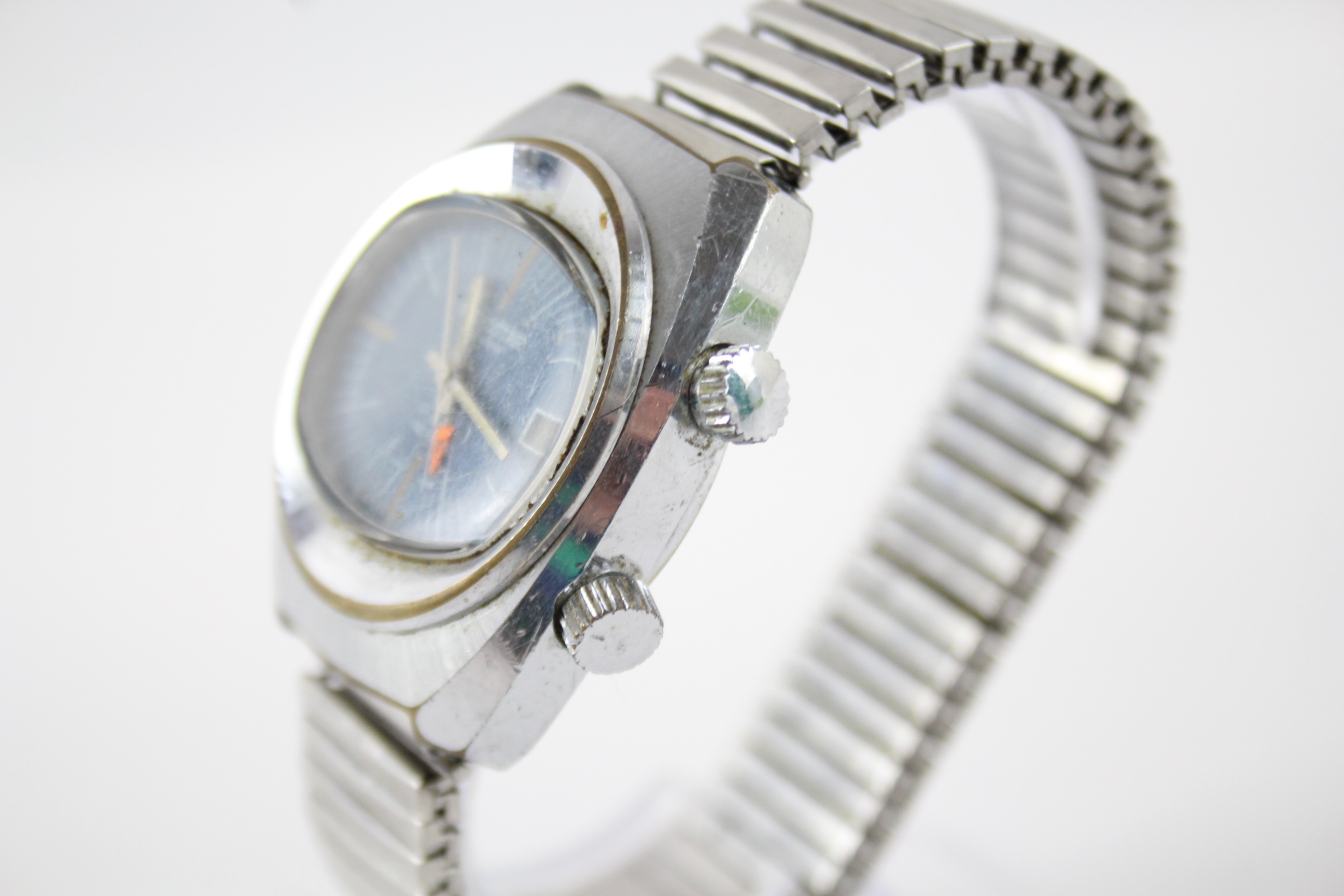 Lot 443 - MEN'S VINTAGE MEMO-STAR ALARM WATCH