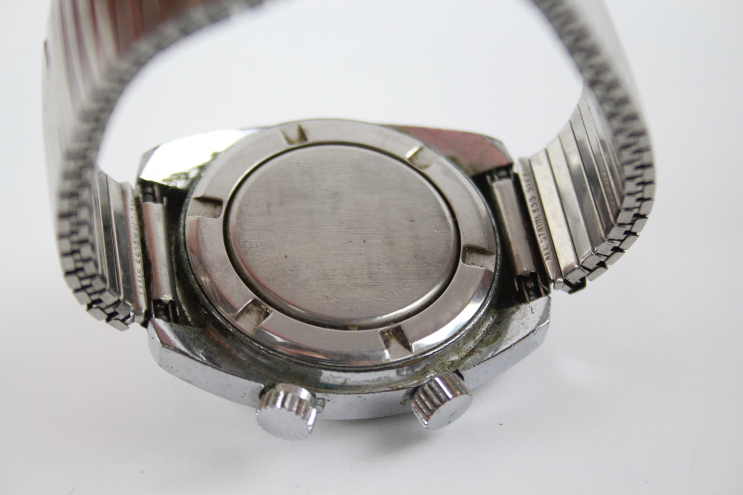Lot 443 - MEN'S VINTAGE MEMO-STAR ALARM WATCH