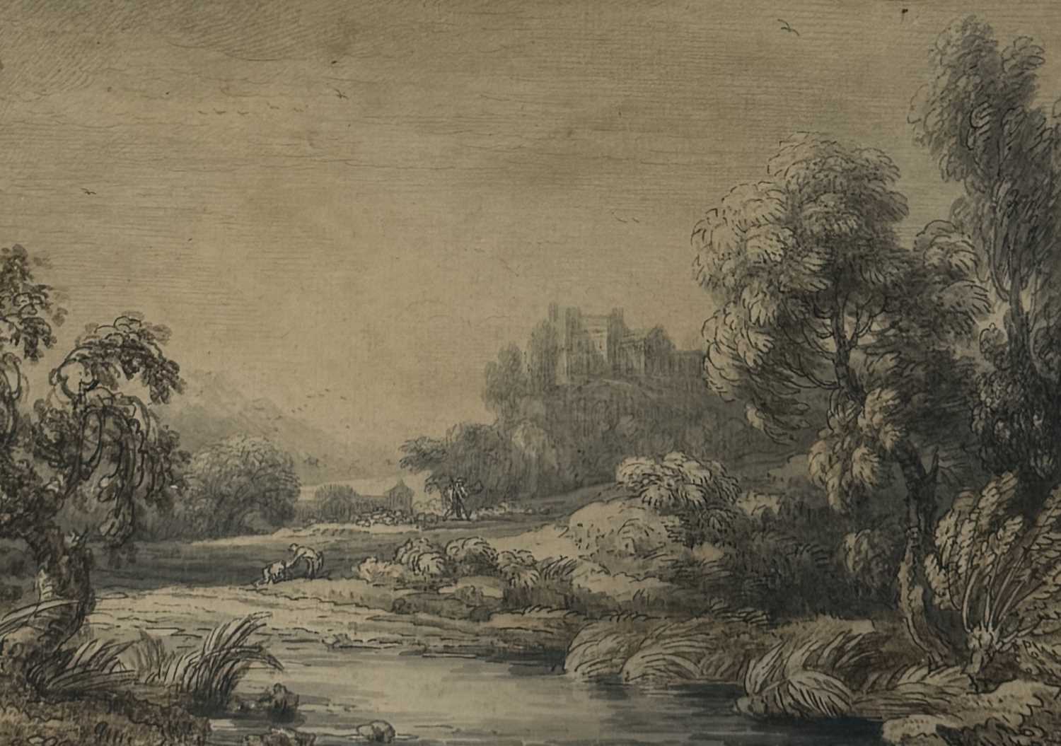 Lot 495 - JEAN BAPTISTE CHATELAIN (1710-1771): A PEN