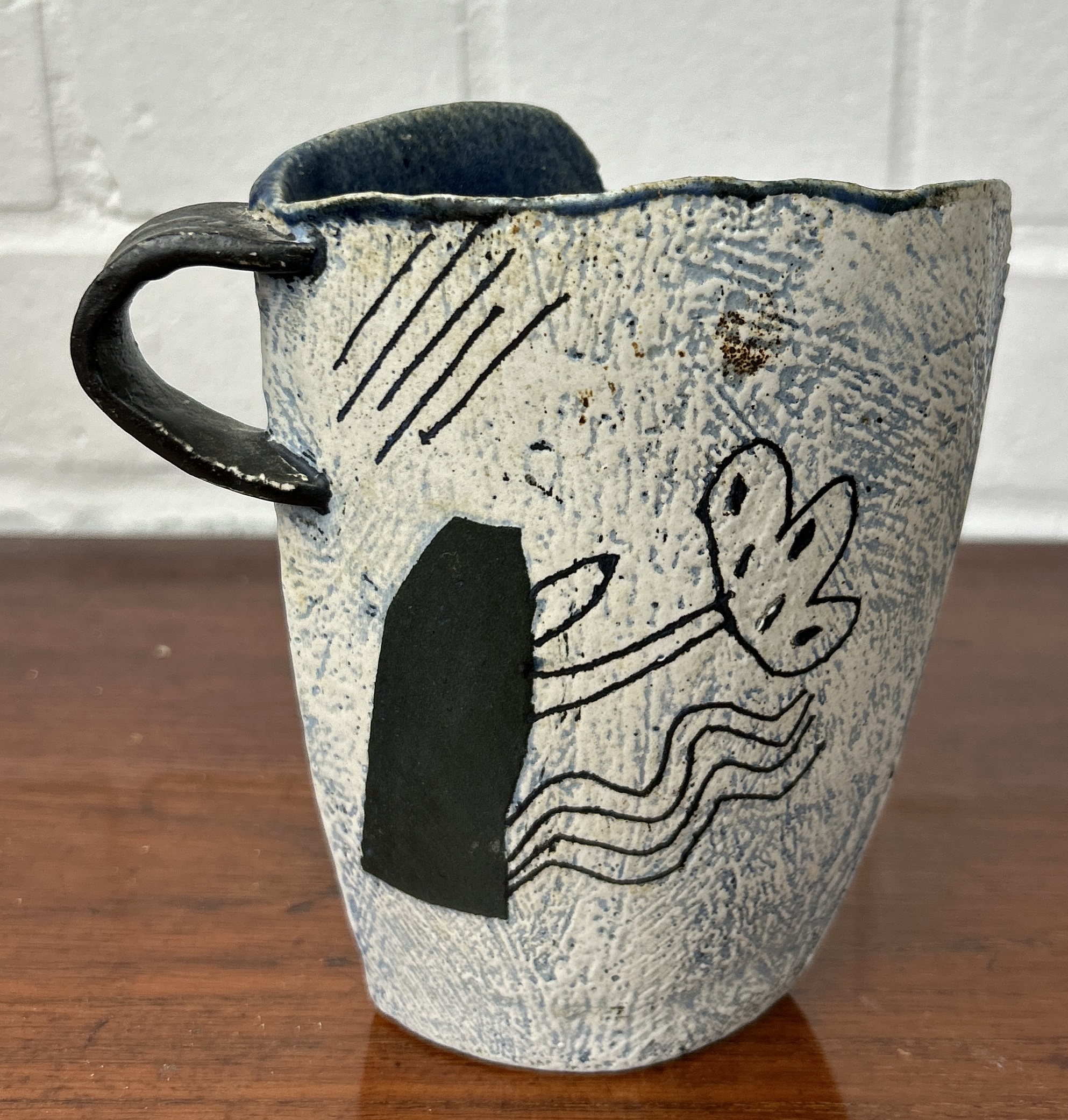 Lot 644 - JOHN MALTBY: A STUDIO POTTERY JUG