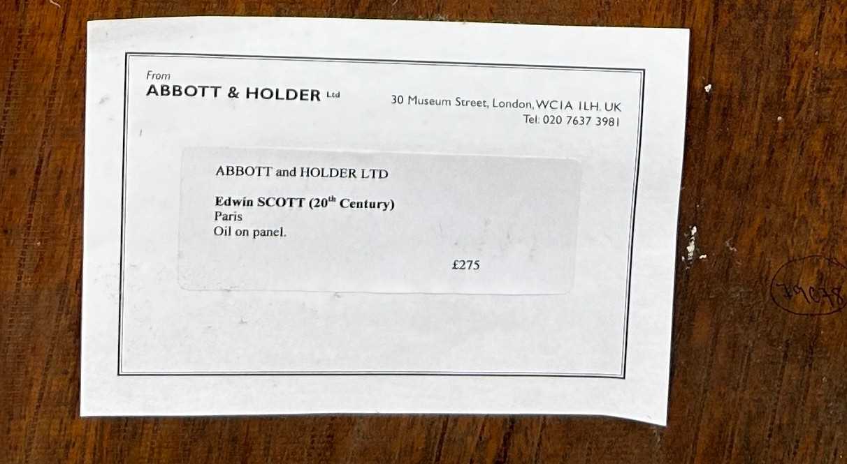 Lot 394 - ATTRIBUTED TO EDWIN SCOTT (AMERICAN